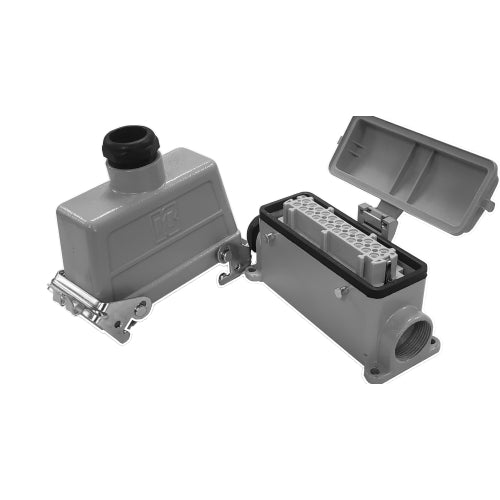 KM24MFU1B2: 24 Pole + Ground Multi Pole Connector – Crane Controls